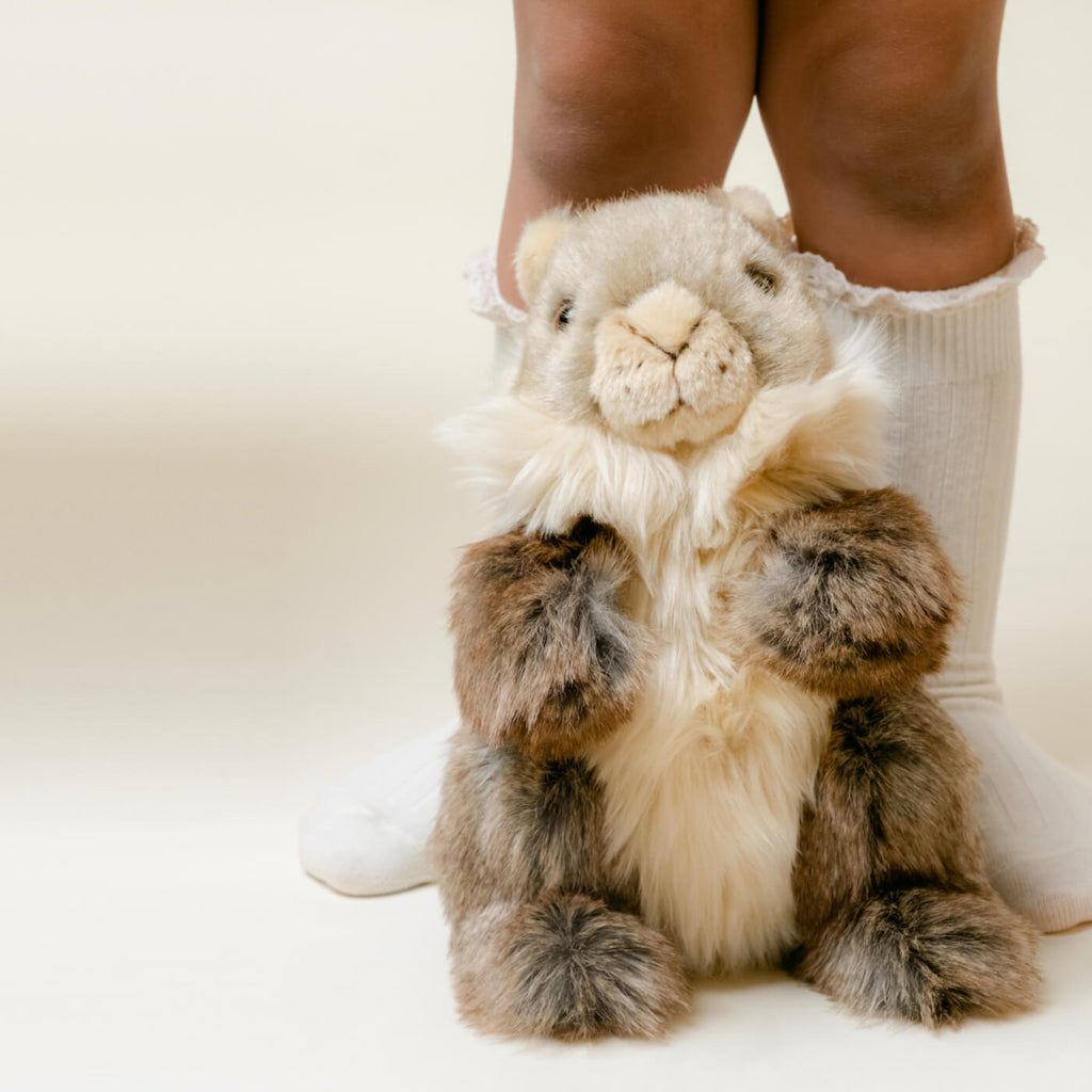 Plush marmot Julie – Made in France – La Pelucherie